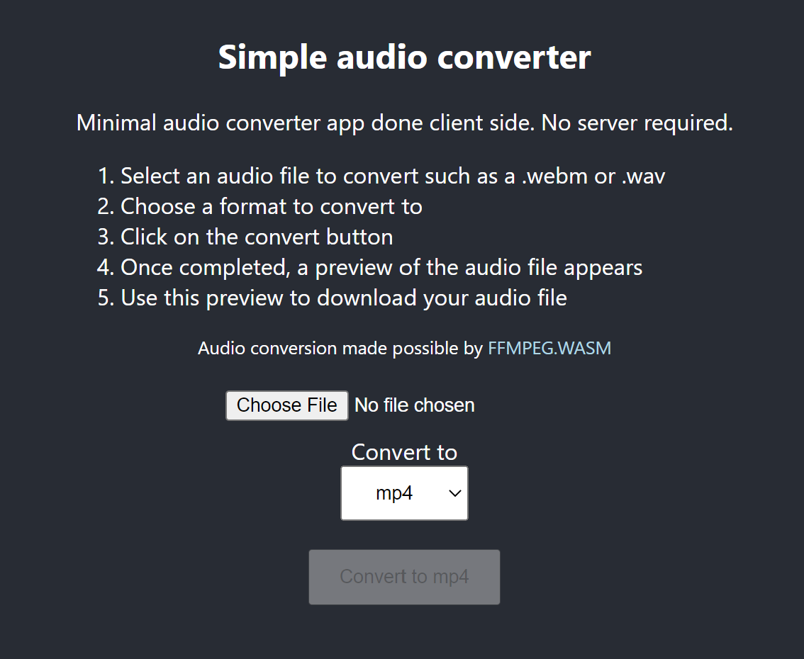GitHub - kovacsikdev/audioconverter